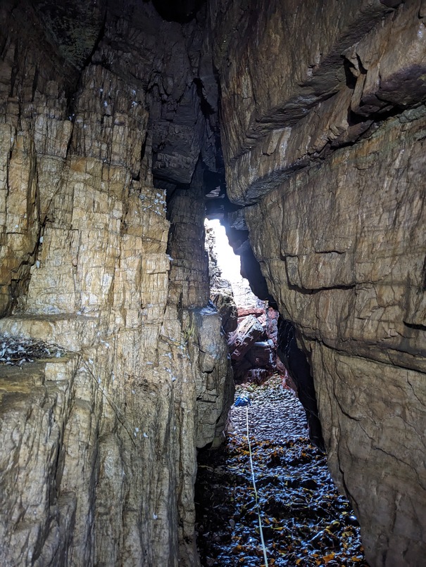Grave Point Cave No.2 - Scottish Cave and Mine Database Site Details